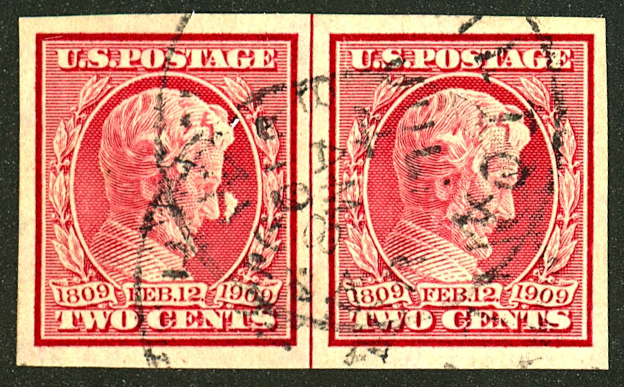 U.S. #368 Used Pair | United States, General Issue Stamp / HipStamp