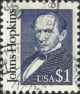 # 2194 Used Johns Hopkins | United States, General Issue Stamp / HipStamp