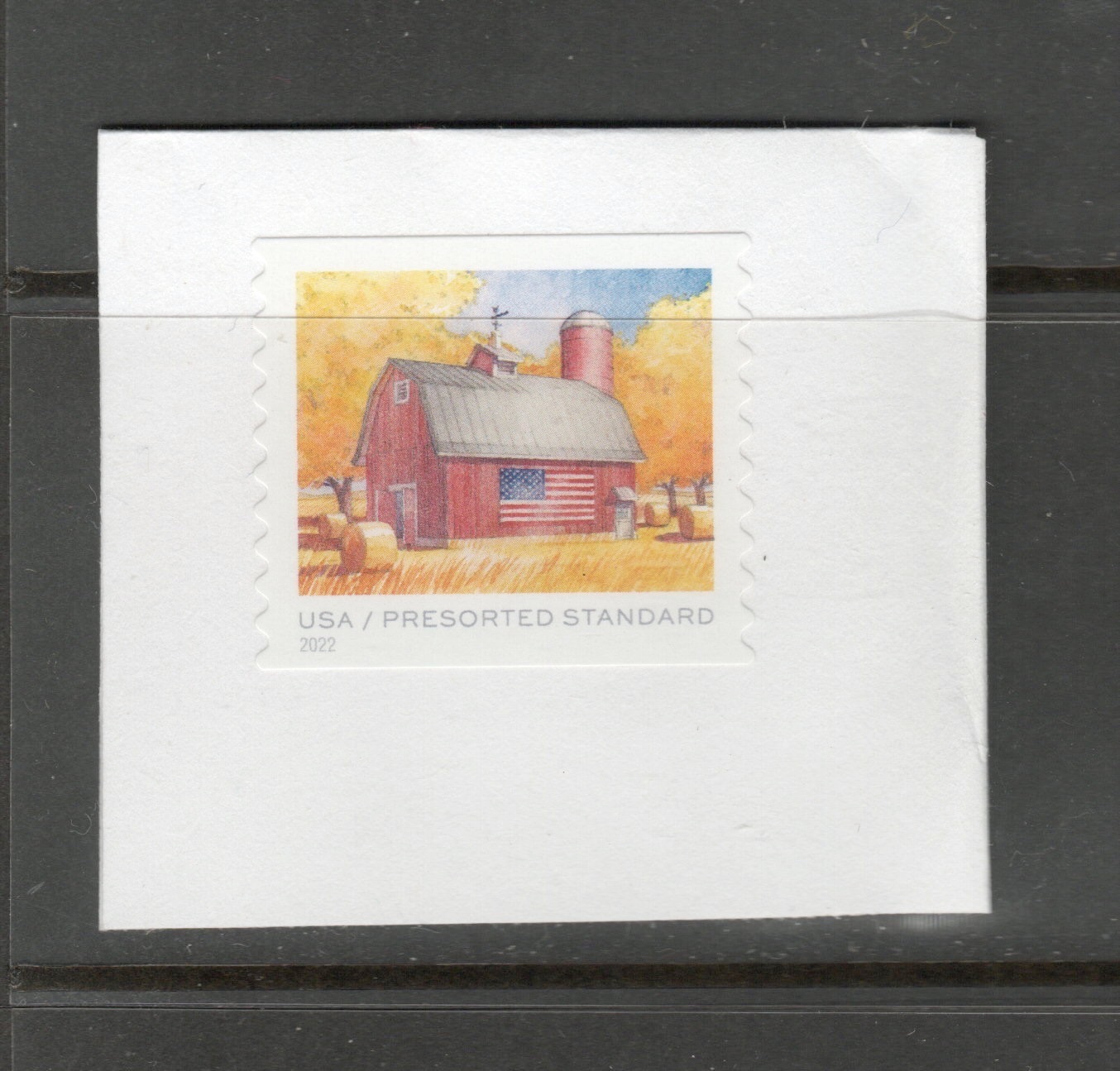 Scott# 5684 used coil single on paper Flags on Barns | United States ...