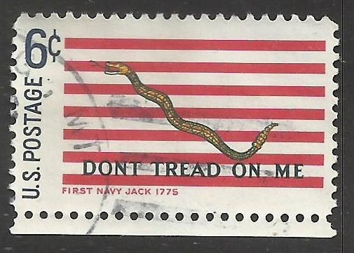 # 1354 Used First Navy Jack 1775 | United States, General Issue Stamp ...