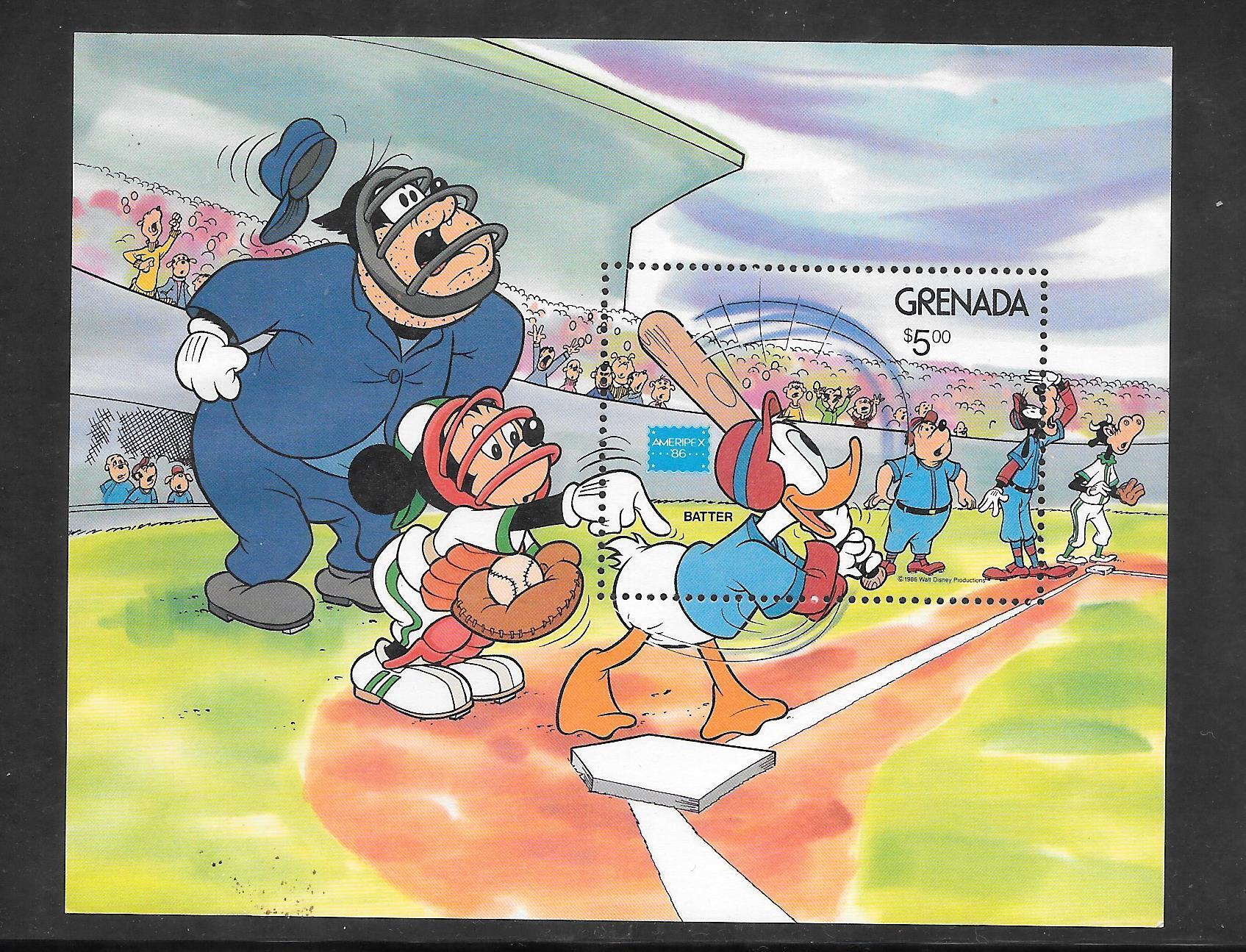 Grenada #1383 MNH DISNEY Souvenir Sheet (12283) | Caribbean - Grenada ...