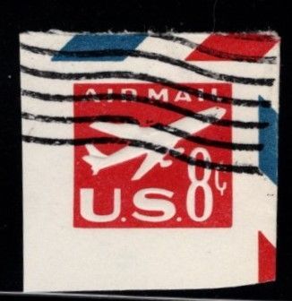 #UC36 Red Jet Cut Square - Used | United States, Postal Stationery ...