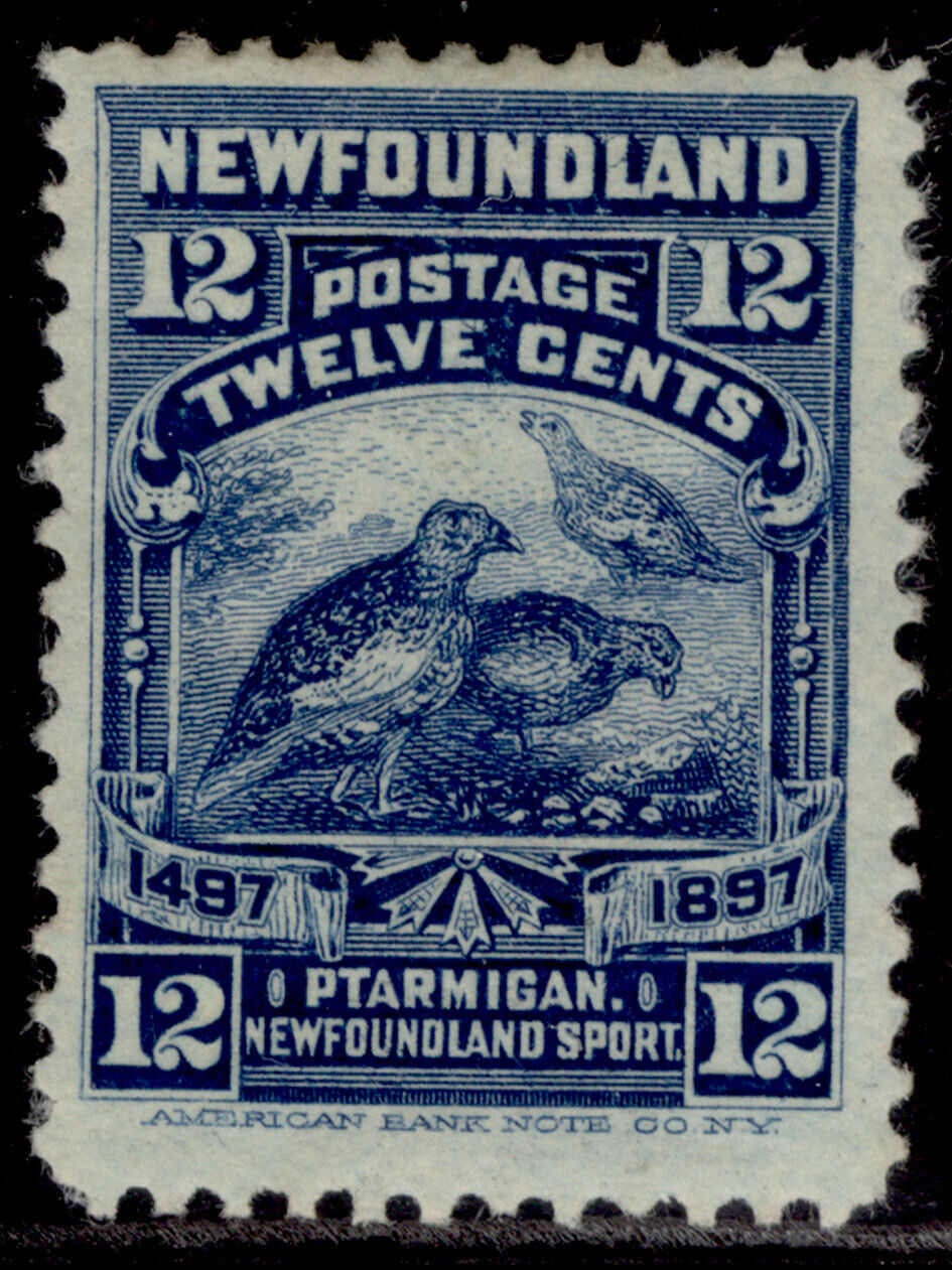 CANADA - Newfoundland QV SG74, 12c deep blue, M MINT. Cat £42. | Canada ...