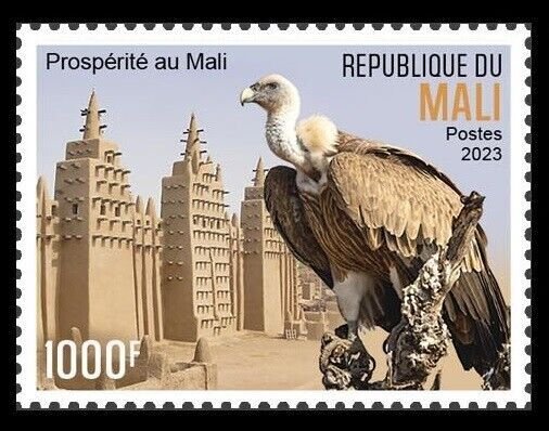 Mali 2023 Stamp 1v 1000f - Prosperity Prosper Eagle Birds Eagles ...