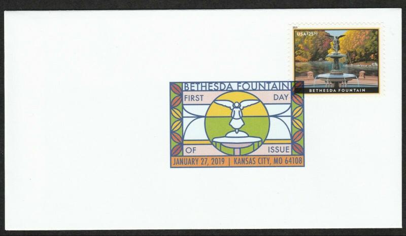 US 5348 Express Mail Bethesda Fountain DCP FDC 2019 | United States ...