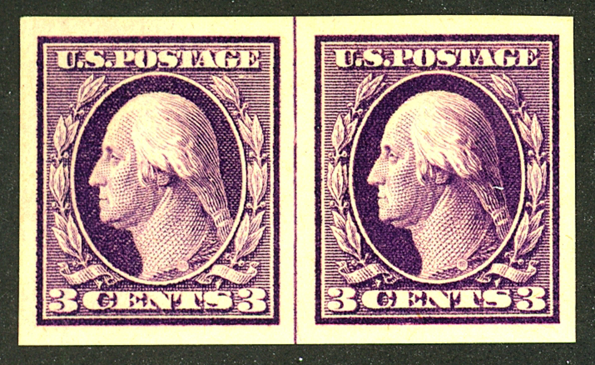 U.S. #483 Mint Line Pair OG HR | United States, General Issue Stamp ...