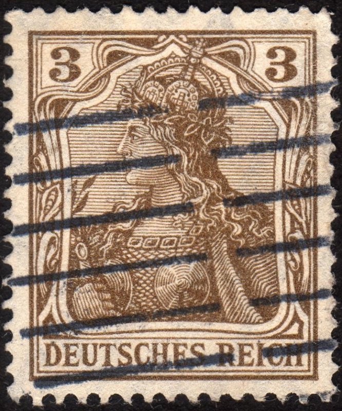 1905 Germany, 3Pfg, Used, Sc 81 | Europe - Germany & Colonies - Germany ...
