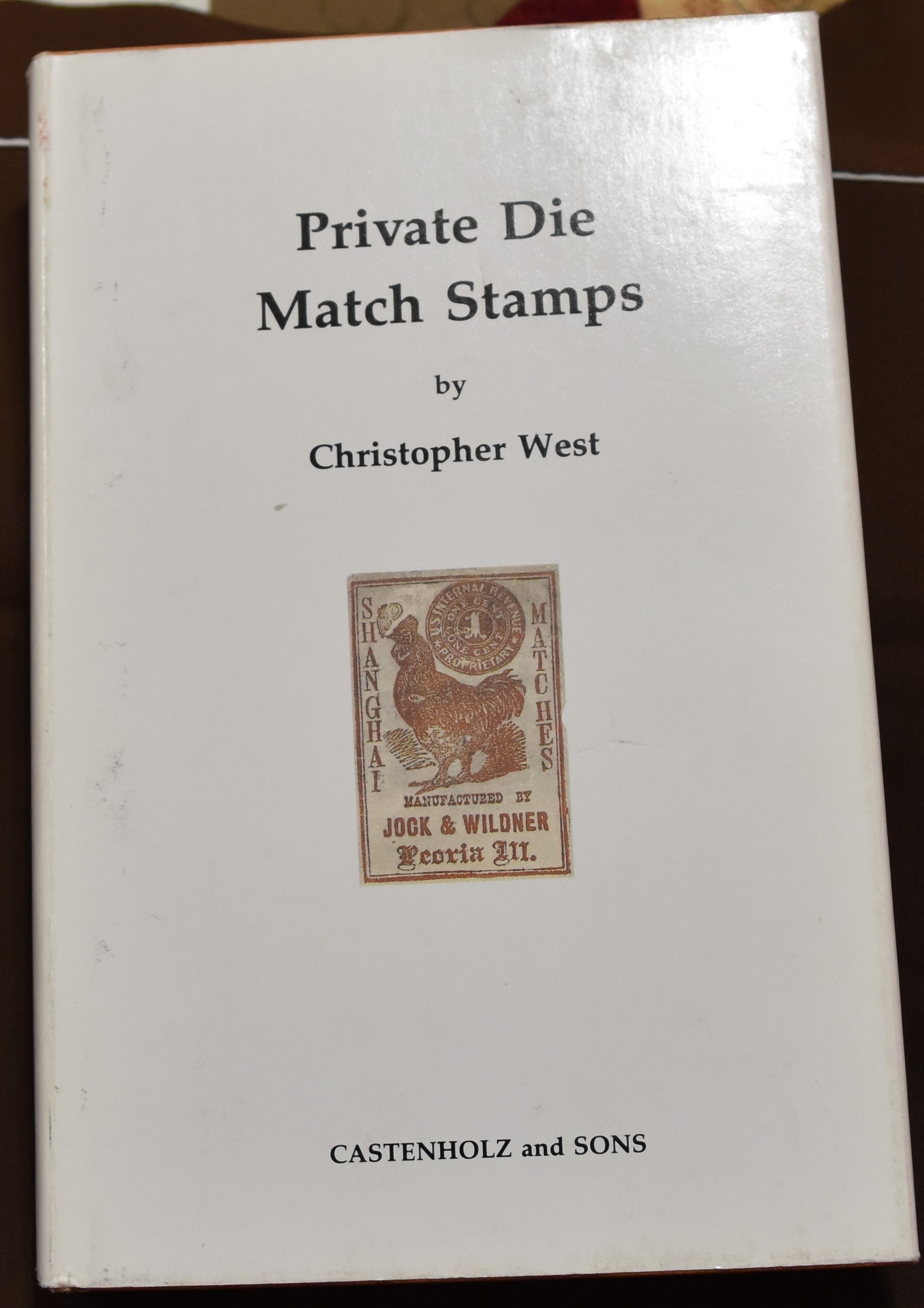 Private Die Match Stamps, C. West @1980 | Publications & Supplies ...