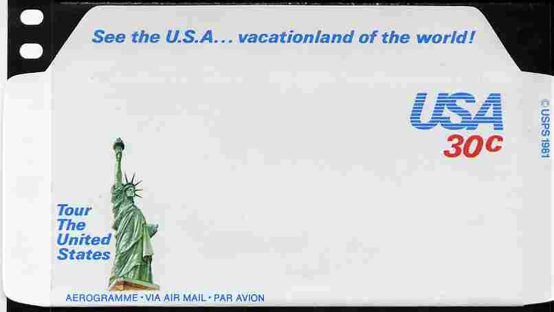 Aerogramme - United States 1981 Vacationland of the World... | United ...