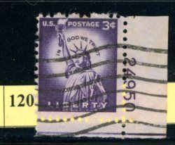 PKStamps - USA - 1035 - Used - Plate Number Single - #35-120 | United ...