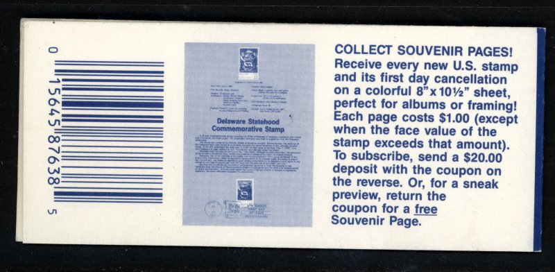 Scott 2276a Book 156 Bc39 1987 22 Cent Flag & Fireworks Issue MNH OG VF ...