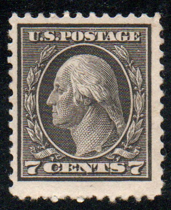 US #507 VF mint, vivid eye popping color, no gum, seldom seen ...