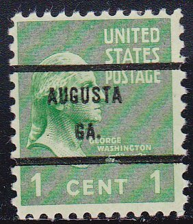 Precancel - Augusta, GA PSS 804-71 - Bureau Issue | United States ...