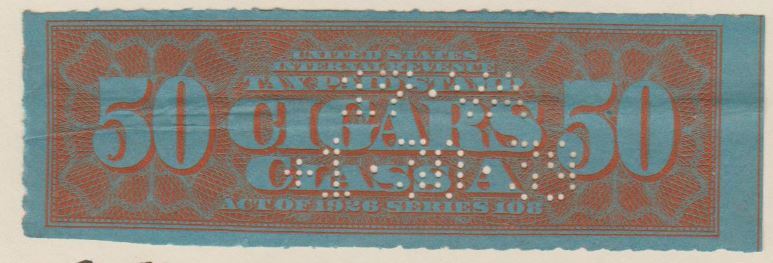 U.S. Scott #TC-721A Cigar Stamp - Used Single | United States, General ...