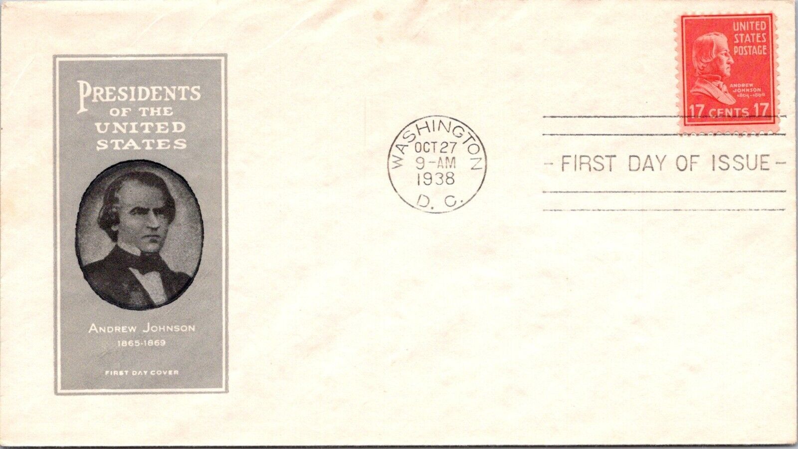 FDC 1938 SC #822 IOOR Cachet - Washington DC - Single - F76947 | United ...