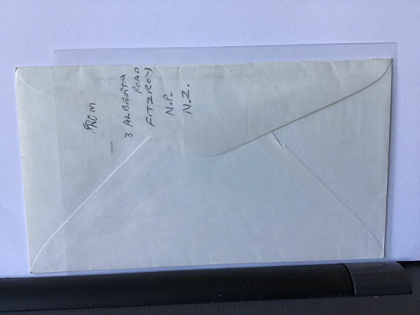 New Zealand 1970 San Francisco Opera House souvenir stamps cover Ref ...