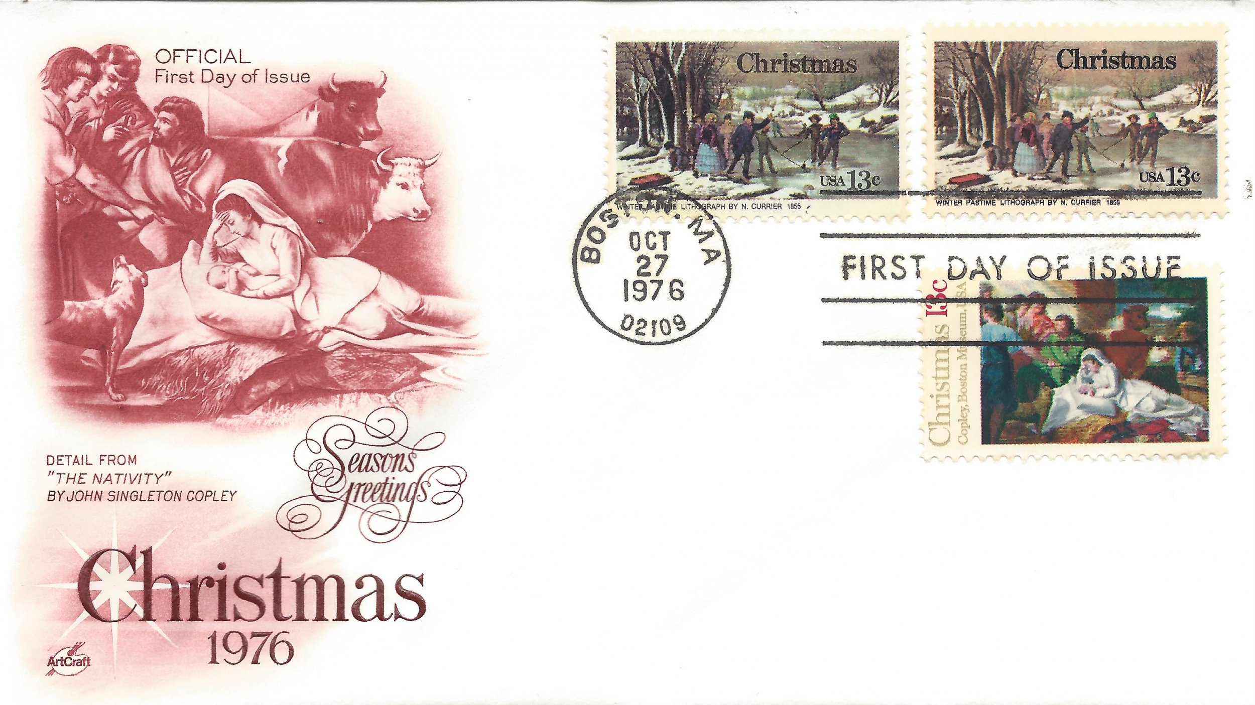 FDC, 1701, 1702, 1703, BLK TAGGED, UNADDRESSED ARTCRAFT, NO PROBLEMS, SHIP $1.00 / HipStamp