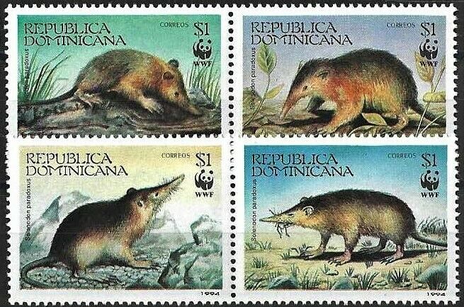 1994 "Dominican Republic" WWF, Haiti Weevil complete set VF/MNH! LOOK ...