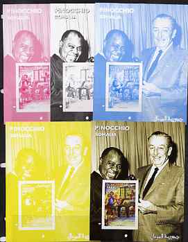 Somalia 2001 Pinocchio & Walt Disney #8 s/sheet with ... | Africa ...