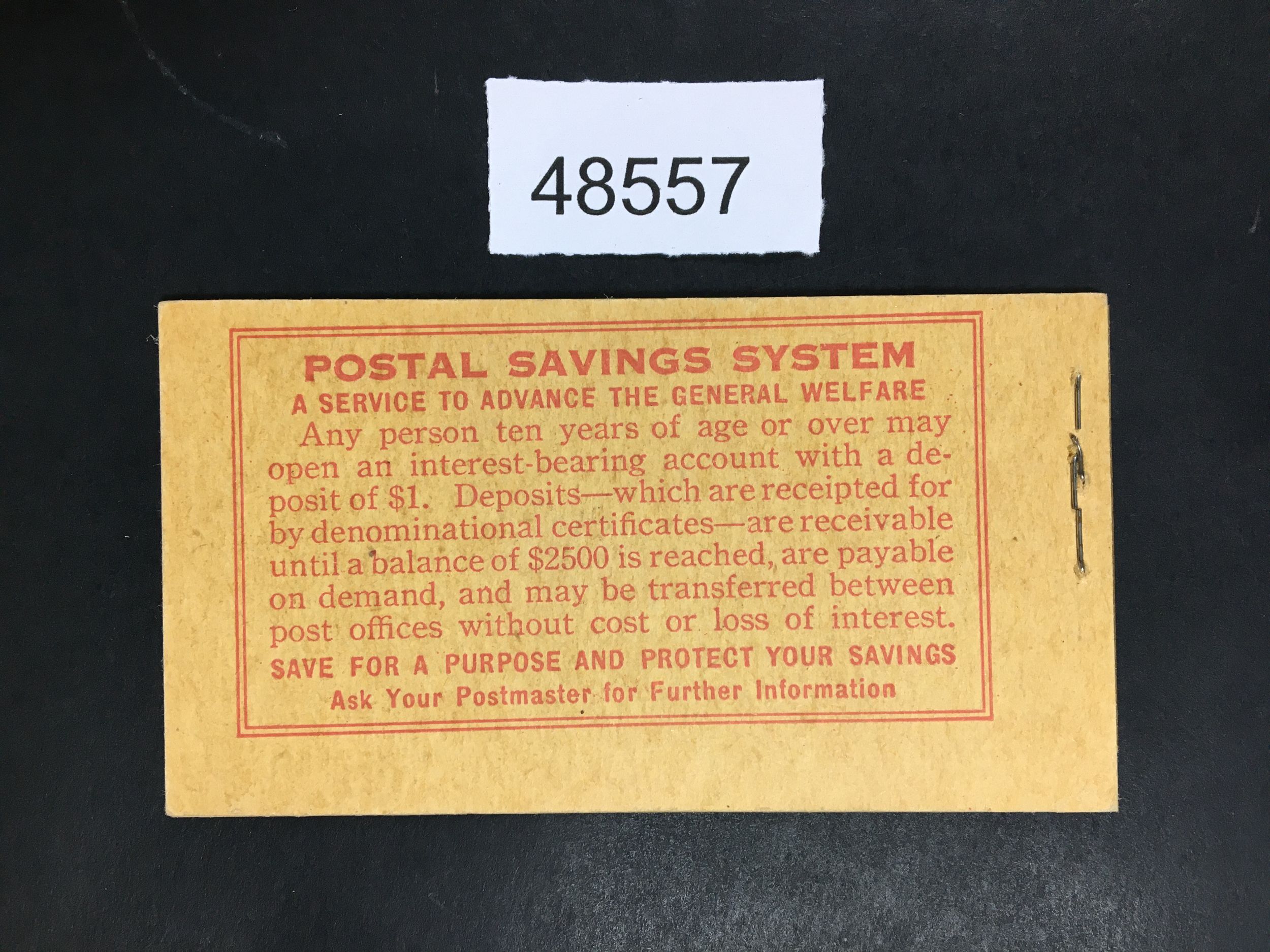 US Stamps # Bk80 Unexploded Complete Booklet LOT #48557 | United States ...