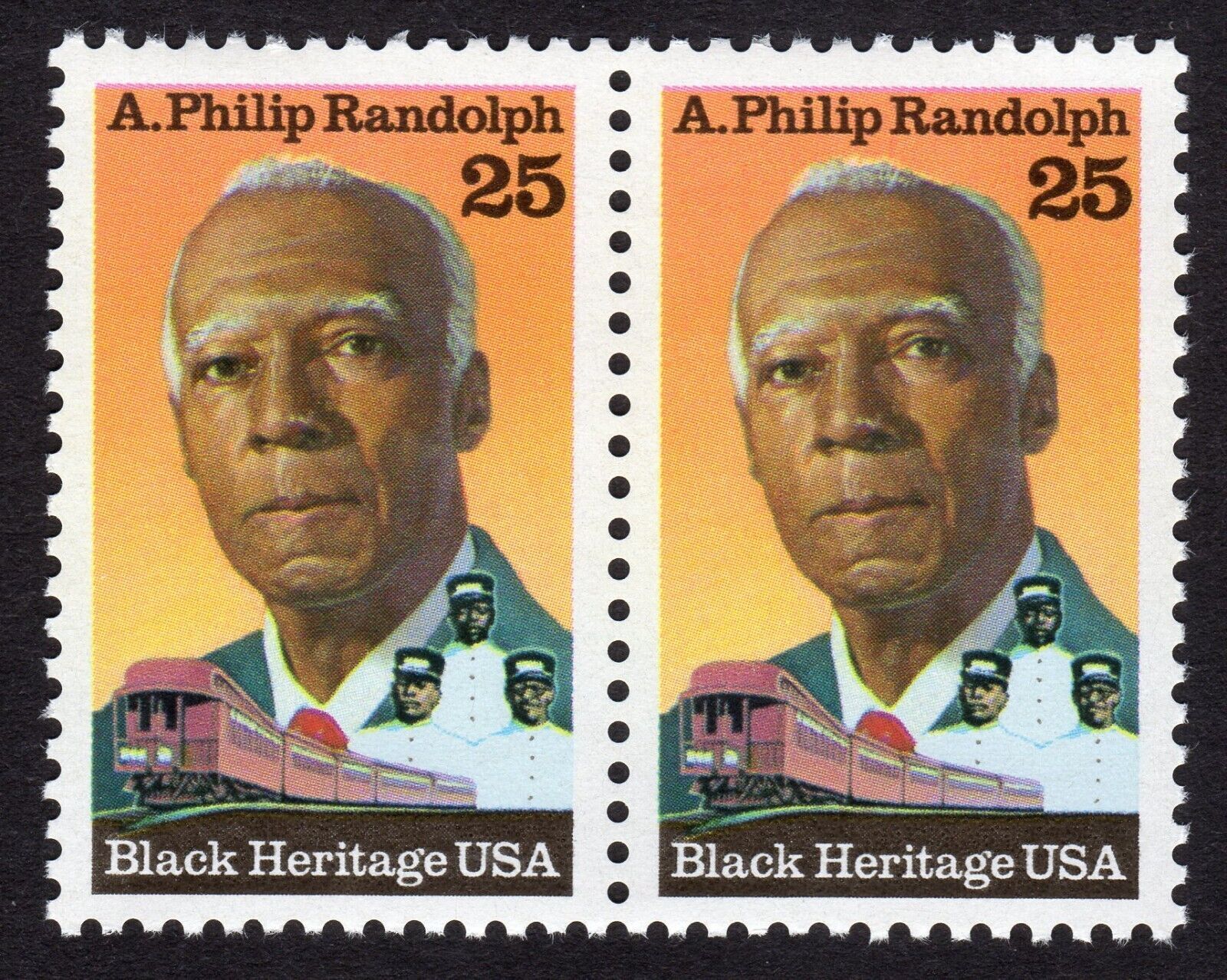 Scott #2402 A. Philip Randolph Pair of Stamps - MNH | United States ...
