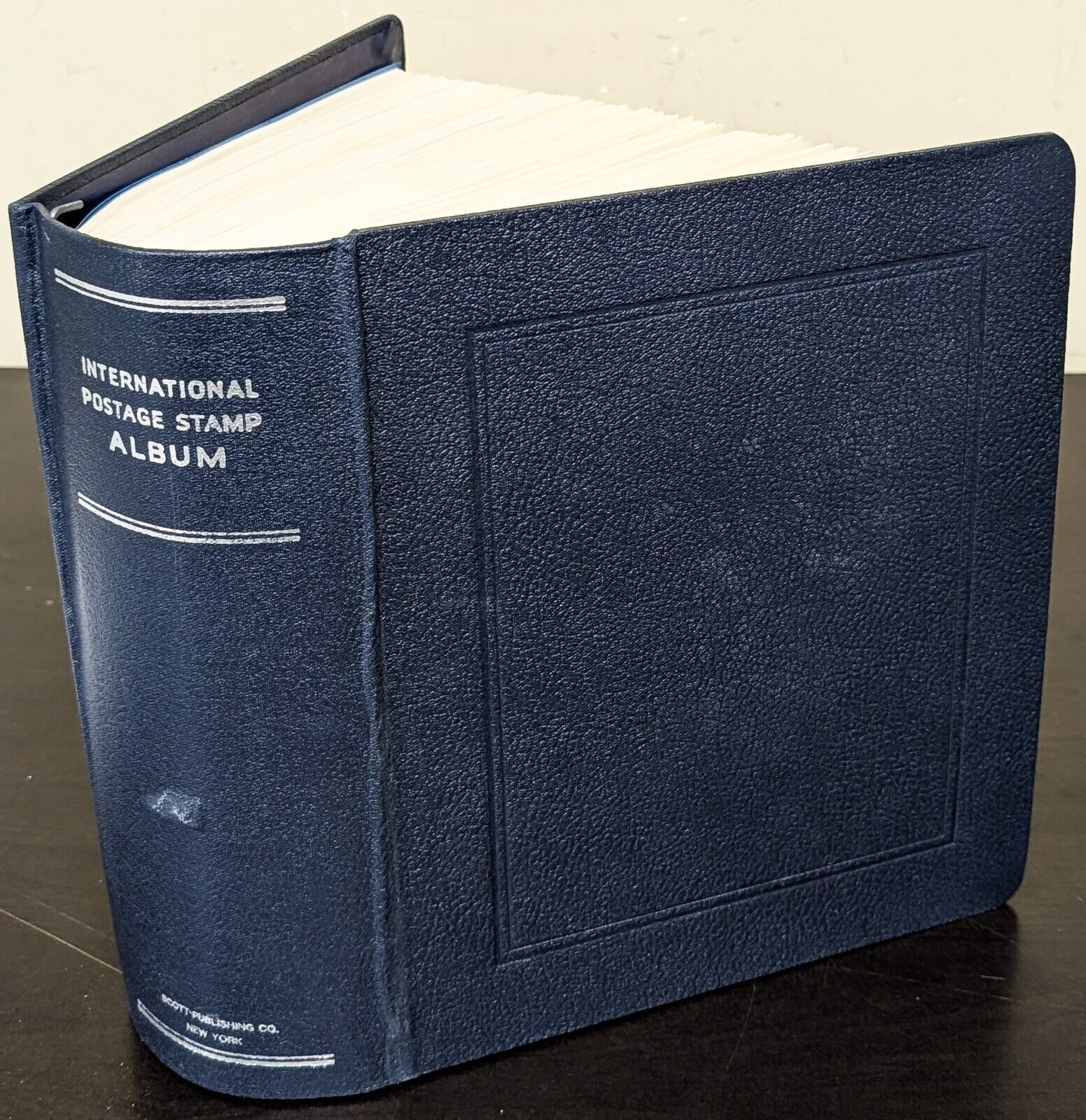 World Stamp Collection in Huge Scott International Album Mostly Mint ...