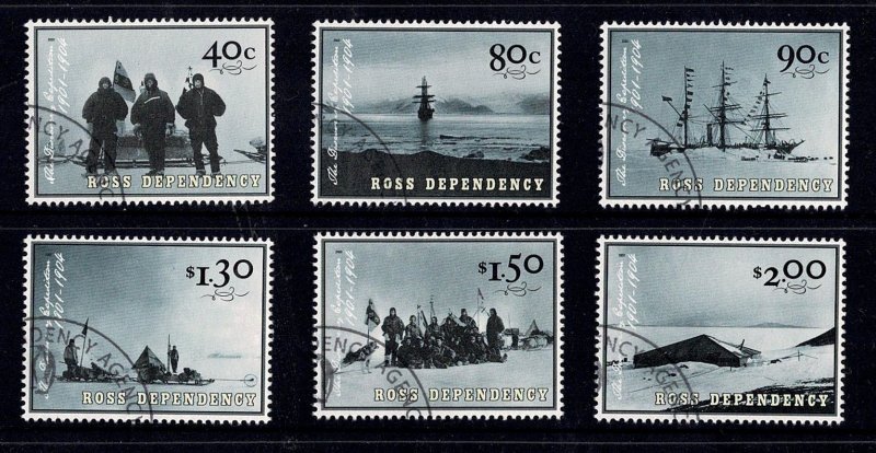 Ross Dependency 2002 Centenary of Discovery Expedition Set of 6 Used ...