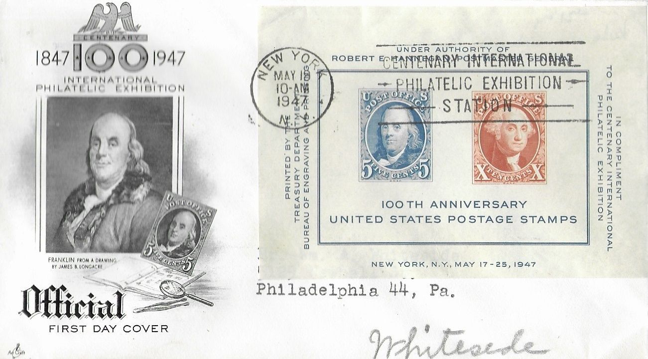 1947 FDC, #948, 5c/10c CIPEX S/S, Art Craft M-53 | United States ...
