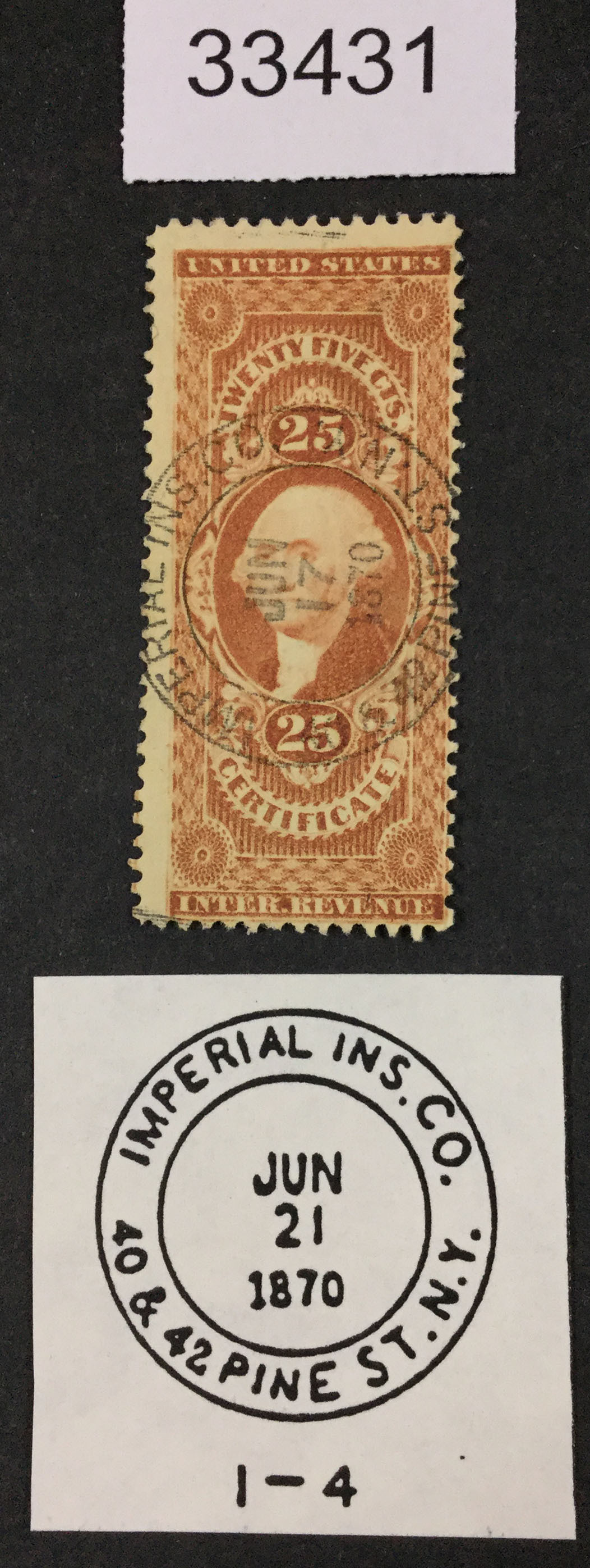 US Stamps #44C Used LOT #33431 | United States, General Issue Stamp ...