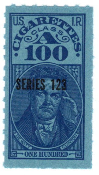 Springer TA385a (TA333a), MNH, 100 Class A Cigarettes, Series 123, 1953 ...