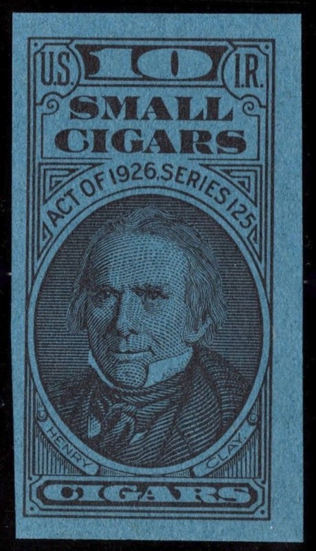 TD 200b Series 125: Cigar Revenue Stamp: 10 Small Cigars (1955) NGAI/NH ...