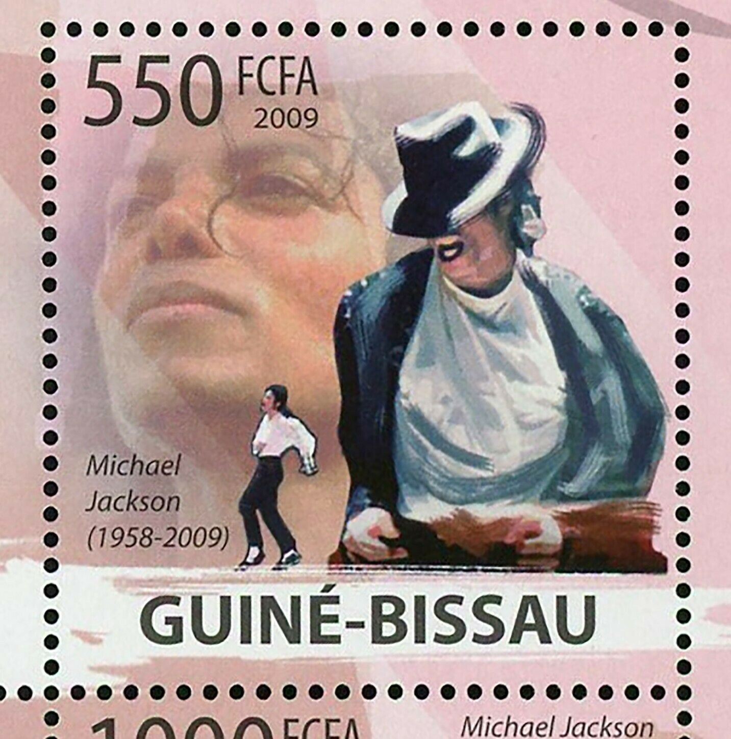 Michael Jackson Stamp Jacksons 5 Oprah Winfrey Paul McCartney S/S MNH ...