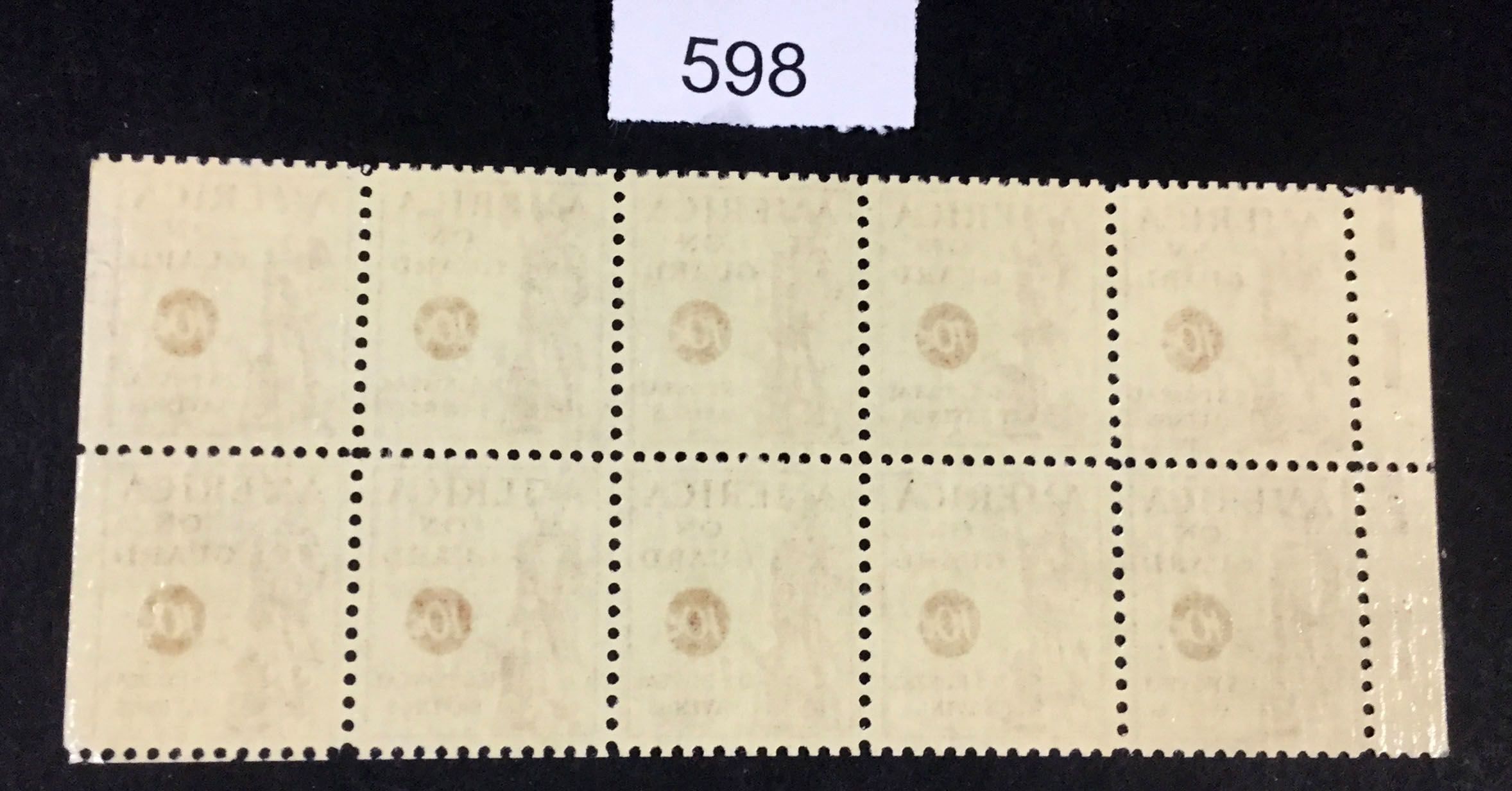 US Stamps #Ps11C Mint OG NH Booklet Electric EYE Marks $115 LOT #598 ...