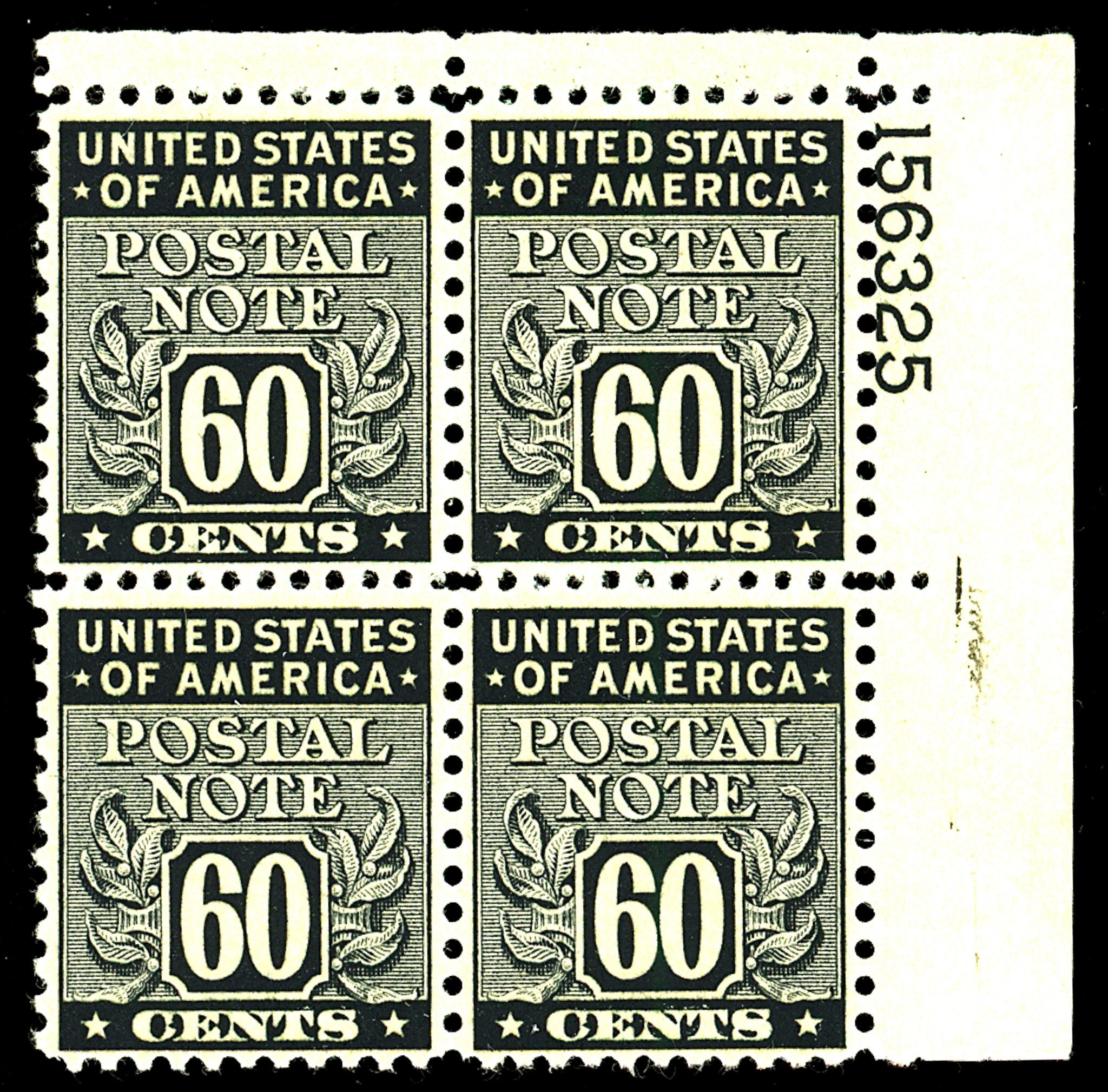 U.S. #Pn15 Mint PL# Block of 4 OG NH | United States, Back of Book ...