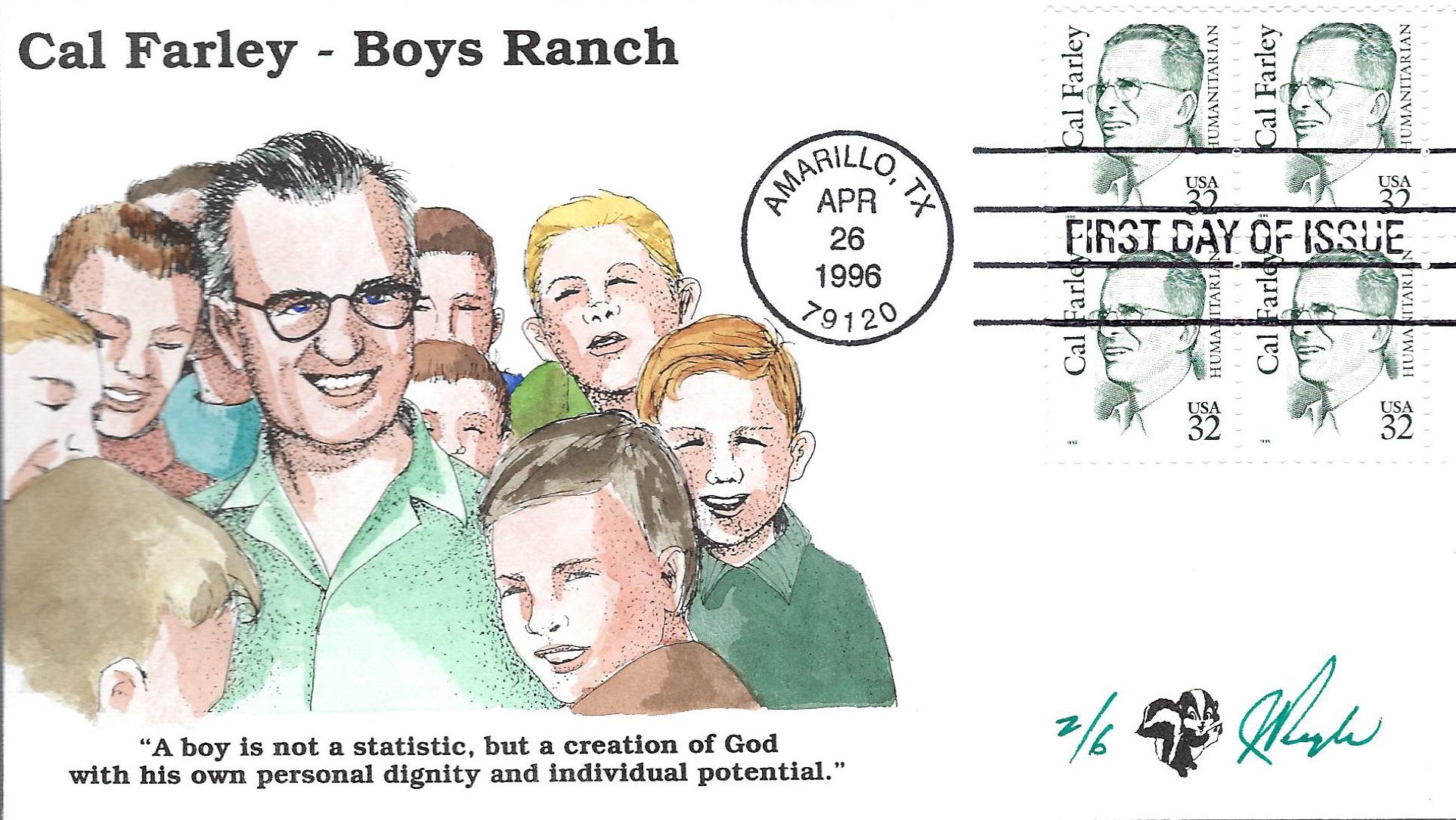 Pugh Designed/Painted Cal Farley Boys Ranch...2 of 6 created!! | United ...