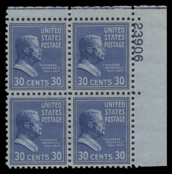 US Scott #830 MNH OG Plate Block UR #23906 Egraded With Certificate GEM ...