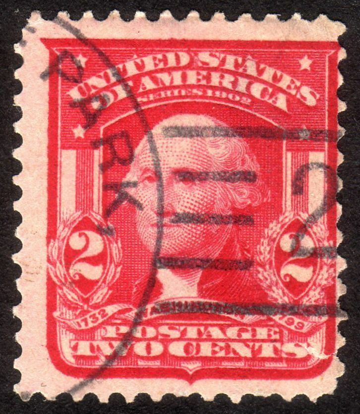 1903, US 2c, Washington, Used, Sc 319 | United States, General Issue ...