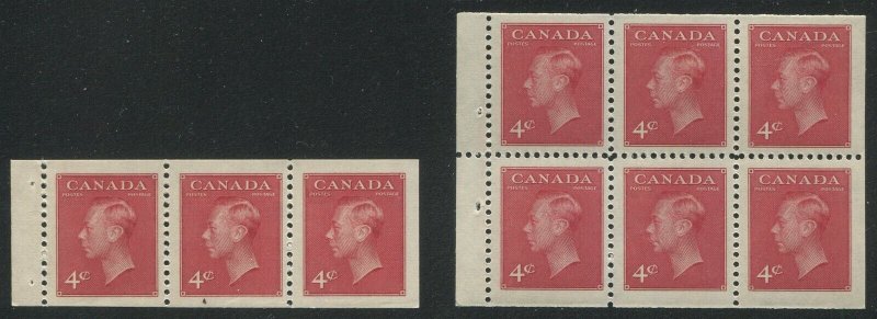 Canada #287a, 287b Mint Booklet Panes | Canada, General Issue Stamp ...