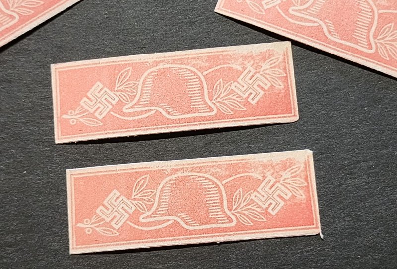 Nazi Germany Third Reich stamps Steel Helmet w swastikas 10 pc lot WWII ...