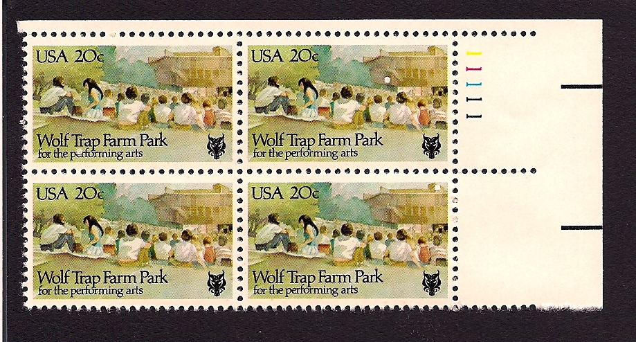 Wolf Trap Farm Park - 1982 | United States, General Issue Stamp / HipStamp