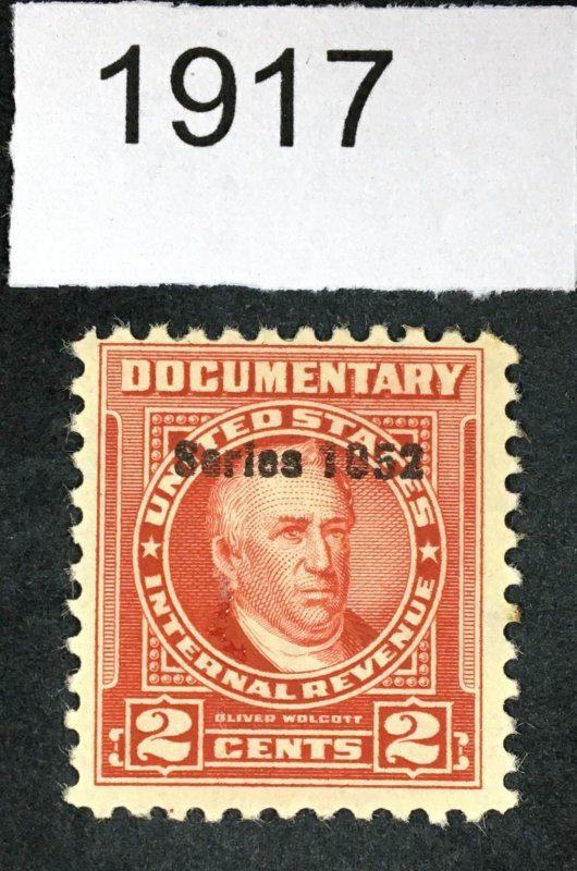 #313 US Stamps # R587 Mint OG H $ LOT #1917 | United States, General ...