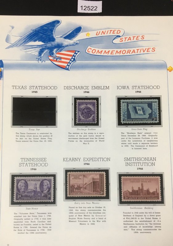 US Stamps 1945-1946 Mint OG NH Collections LOT #12522 | United States ...