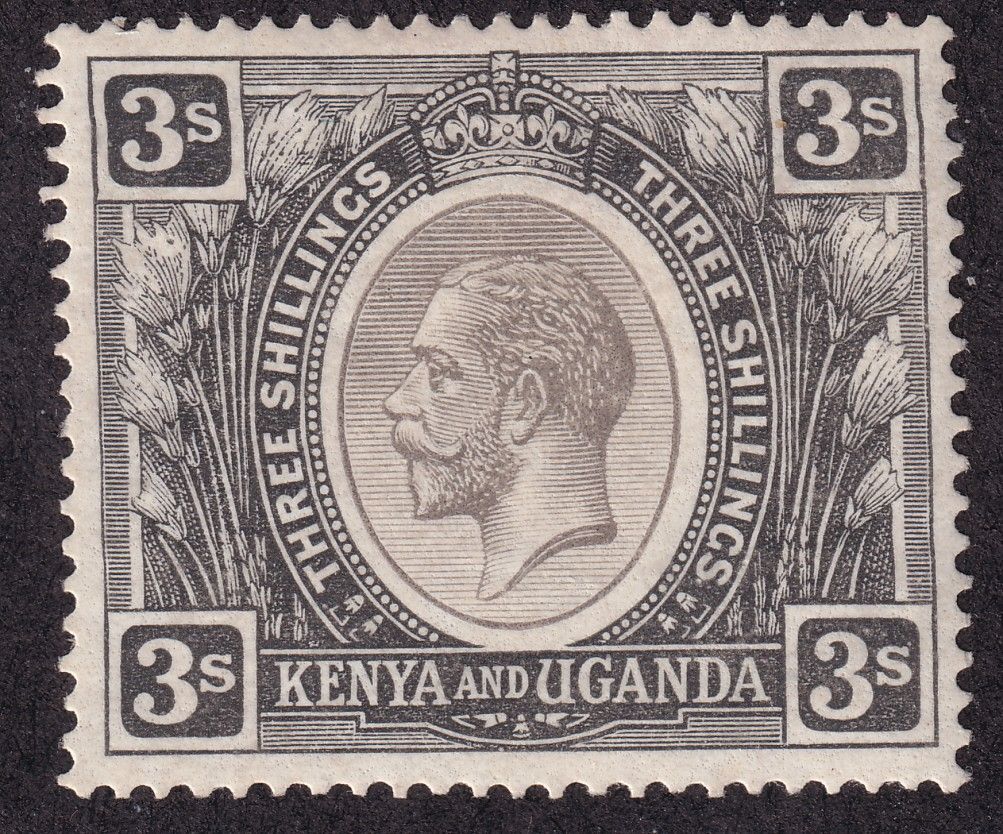 Sc# 32 KUT Kenya Uganda Tanzania 1922 - 1927 KGV MLMH 3/ issue CV: $20. ...