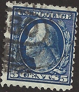 # 428 Used Blue George Washington | United States, General Issue Stamp ...