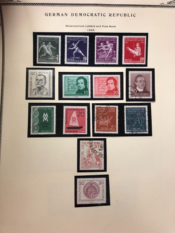 Germany – Solid DDR Collection in Pair of Scott Specialty Album ...