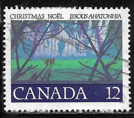 Canada 742: 12c Angelic Choir and the Northern Lights, used, F-VF ...