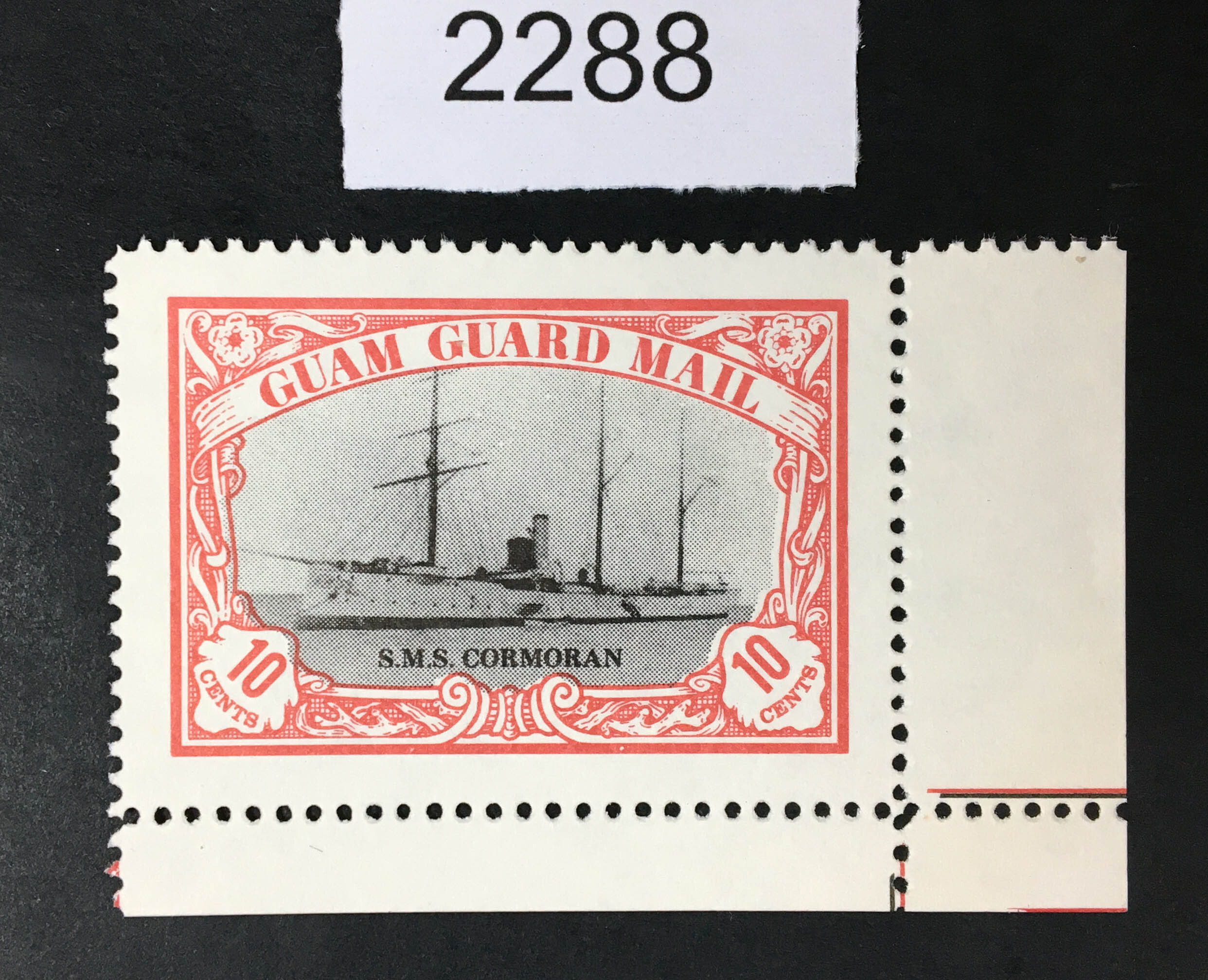US Stamps Guam Guard Mail 10c Mint OG NH LOT #2288 | United States ...