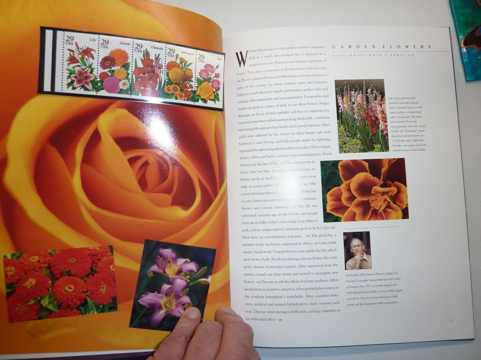 1994 USPS Commemorative Stamp Yearbook of postage stamps / HipStamp