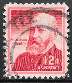 USA 1045: 12c Benjamin Harrison, used, VF | United States, General ...