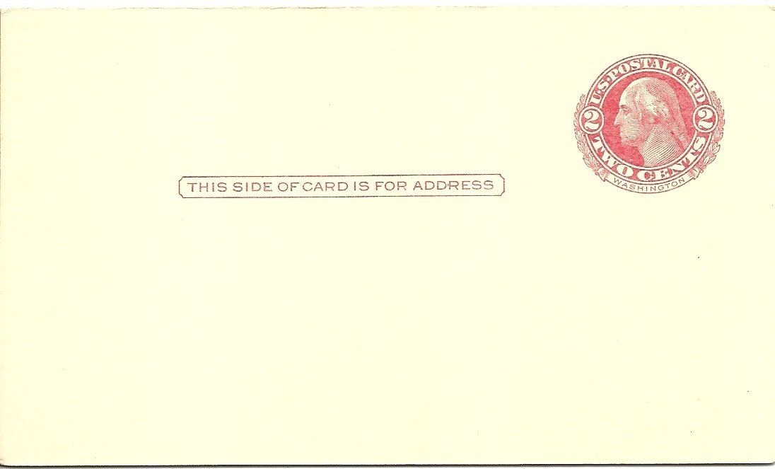 Scott UY13 Type 2 Folded US Postal Reply Card | United States, Postal ...